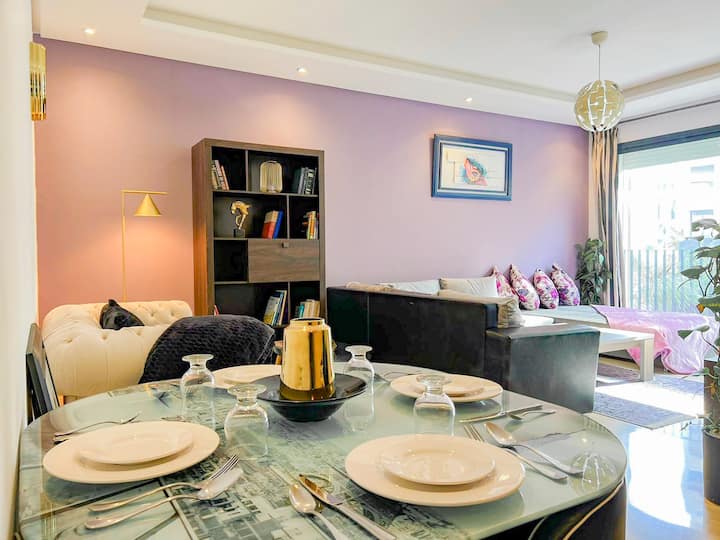 Modern 2 Br Apartment In Prestigia - Rabat