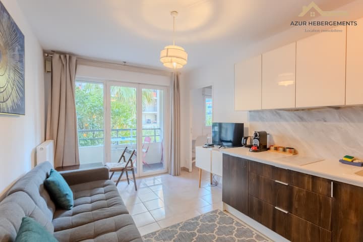 Nice Michelet : Appartement Tout éQuipé, A/c, Wifi - Nice