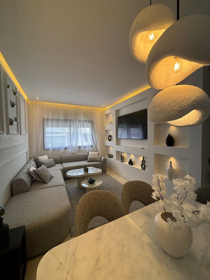 Appartement Cosy Avec Deux Chambres Au Centre - Casablanca