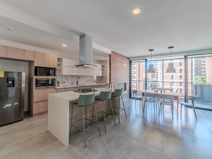 Amazing 3br Apartment Close To Laureles | Cm6 - Medellín