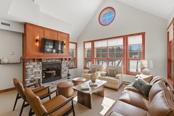 Ski Escape 3bdr Fireplace Pool |Spa Mont-tremblant - Mont-Tremblant