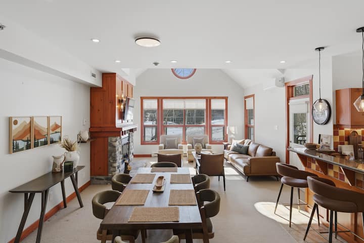 Ski Escape 3bdr Fireplace Pool |Spa Mont-tremblant - Mont-Tremblant