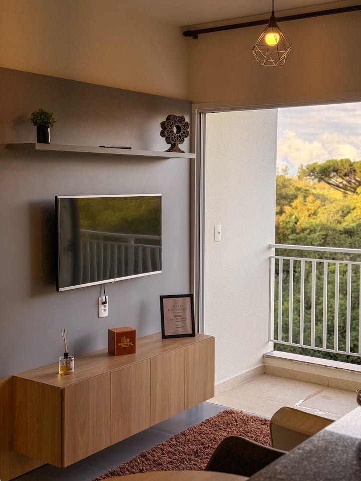 Apartamento Novo, Moderno, Completo E Aconchegante - Lages