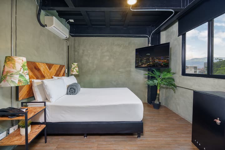 Luxury Stay In Lleras Park/seguridad/ac/1 Provenza - Medellín