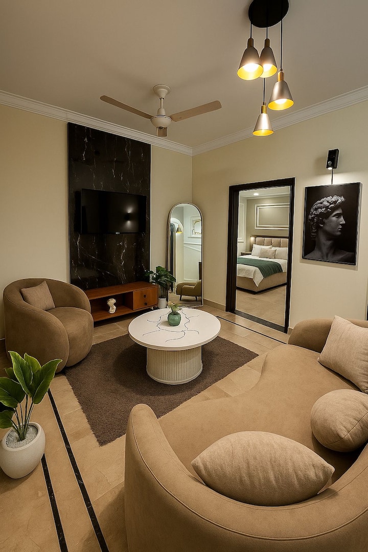 Spata Cozy 2 Bedroom Apartment| Self Checkin - Islamabad