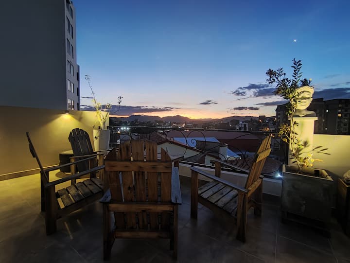 Apartamento Privado Con Terrazas Y Tv 180° - Sucre