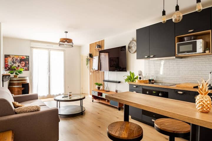 Fresh Apartment Near Orly & Free Parking - Athis-Mons