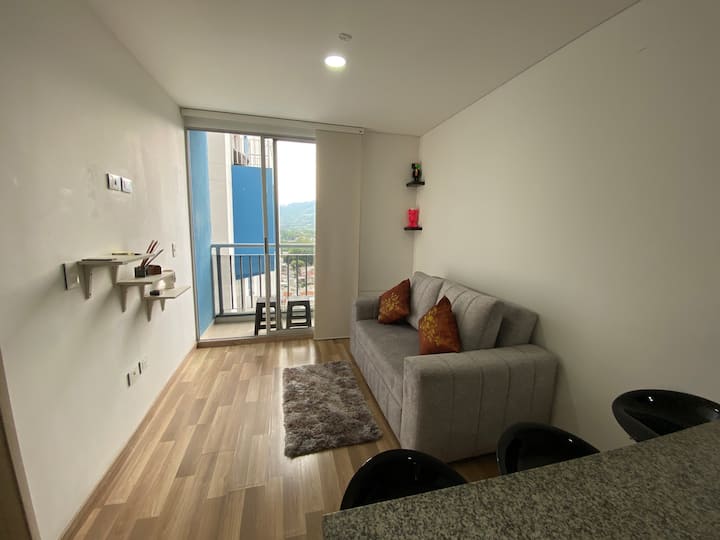 Apartaestudio. Piscina, Vista Pereira, Parqueadero - Pereira, Colombia