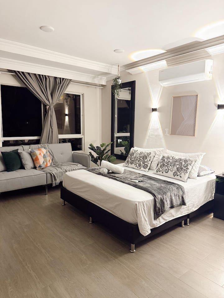 Comfy Laureles Loft |Netflix|ac|wifi| - Medellín