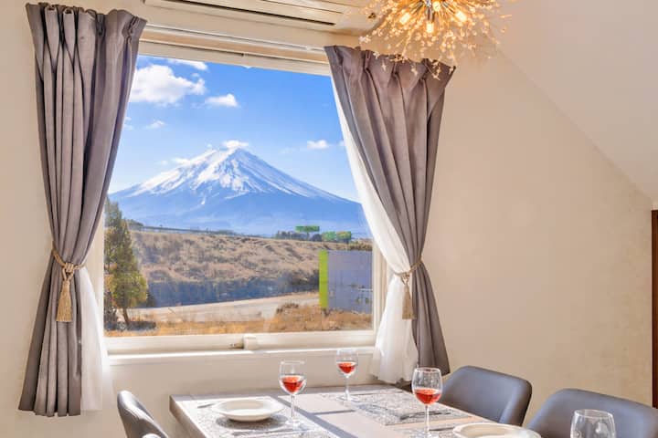 Mt. Fuji View/fuji-q Stn/private W/free Parking - Fujiyoshida