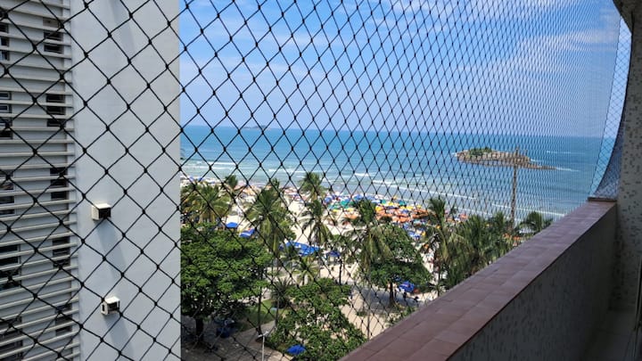 Apartamento Pé Na Areia, Pitangueiras, Sem Garagem - Guarujá