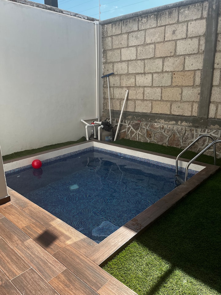 Estudio Con Alberca Climatizada Privada - León