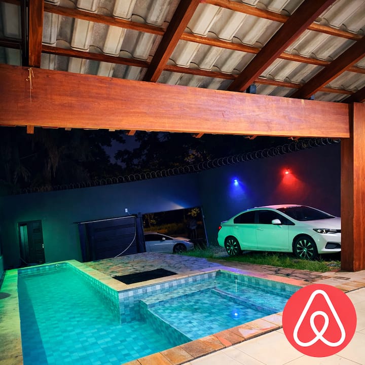 Casa Piscina 300 Metros Praia Clube - Uberlândia