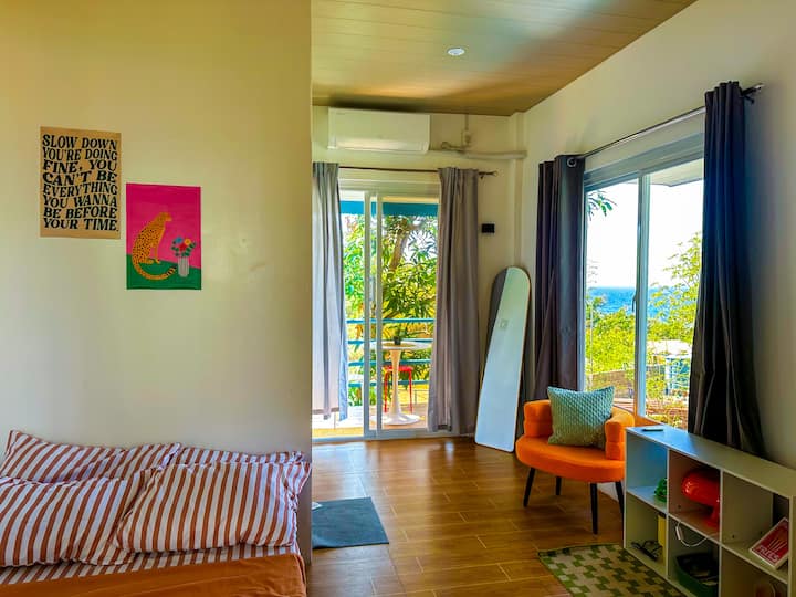 Beach View | Walk To 7/11 & El Union | Pool Access - 拉烏尼翁