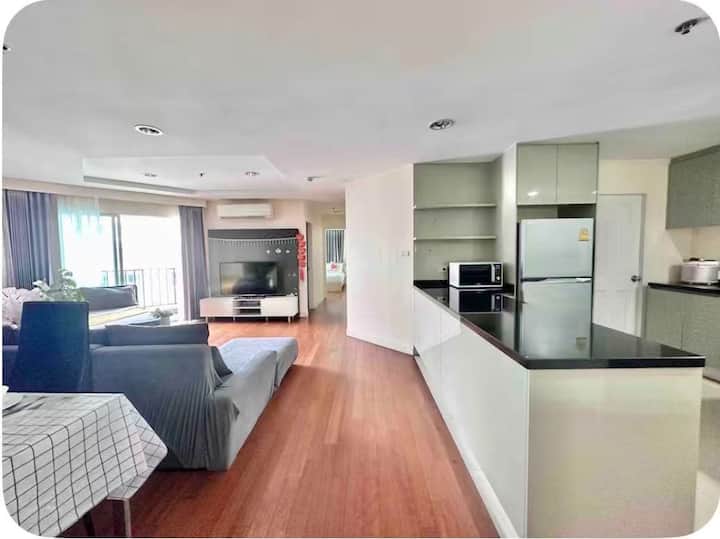 B5-106平 Cbd宽敞两卧两卫 花园泳池 - Bangkok