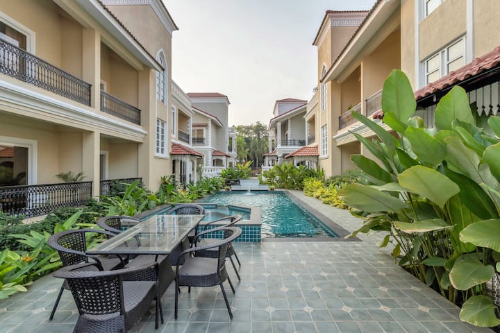 4 Bhk Villa W/ Terrace Jacuzzi & Pool Near Anjuna - Indien