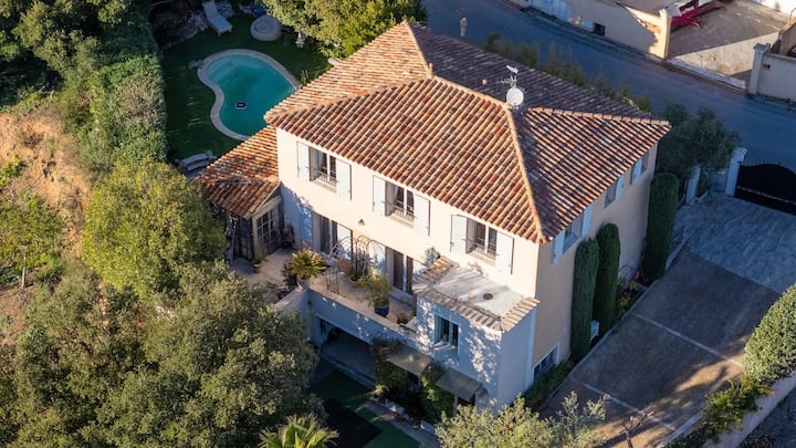 Villa Soleil D'été, Piscine, Plages, Centre Maxime - Saint-Tropez