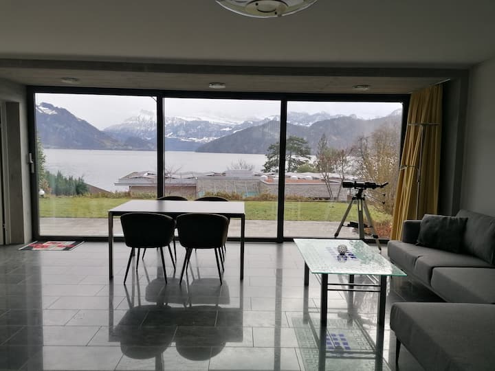 Gartenwohnung Mit Seesicht In Weggis. 4-5 Pers - Weggis