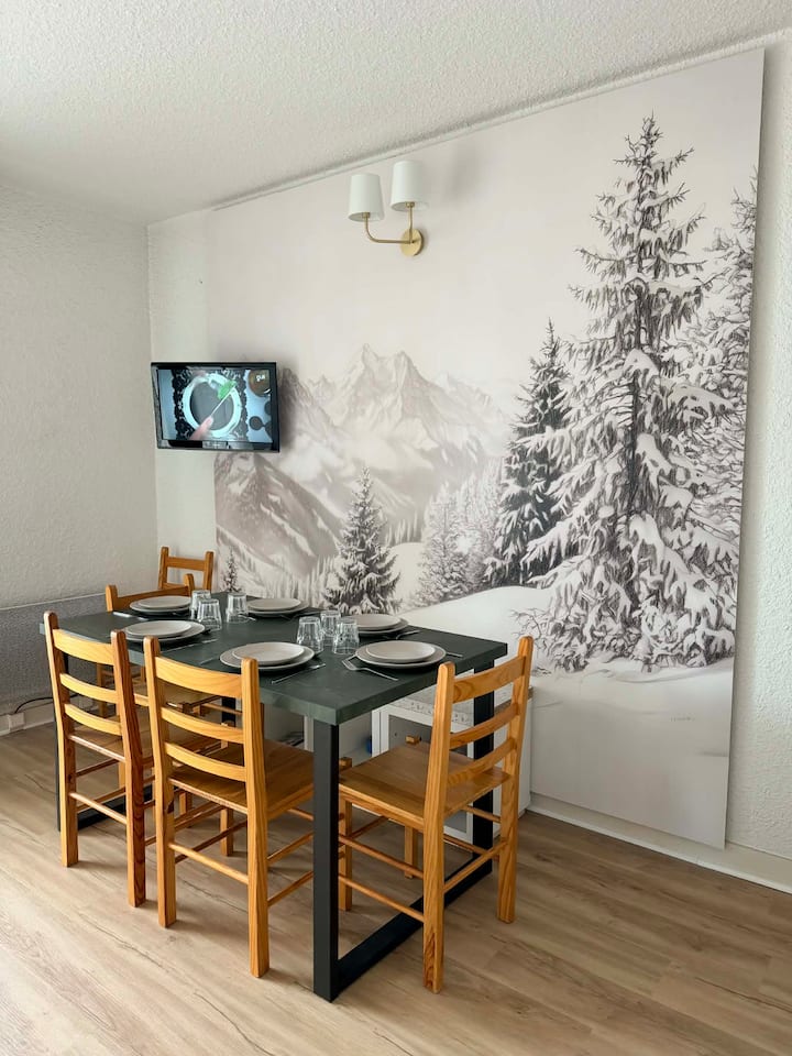 Studio 6 Personnes Au Pied Des Pistes Avec Parking - Saint-Lary-Soulan