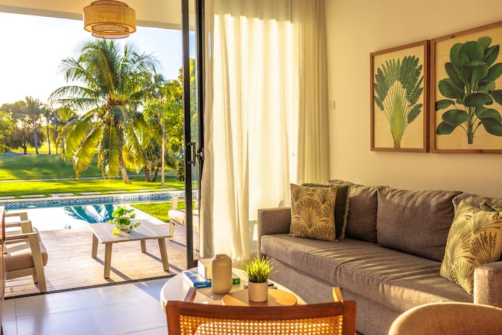 Stylish 2bd, Private Pool & Golf Views In Cocotal. - Punta Cana
