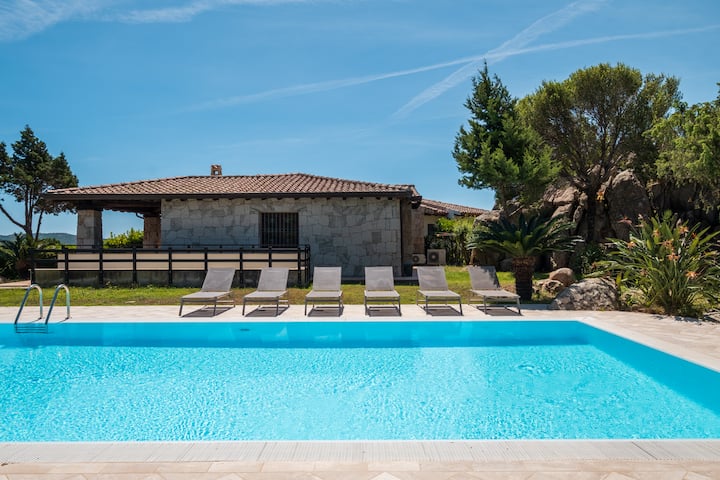 Villa Cala Molara-piscine Privée Et Vue Sur La Mer - San Teodoro