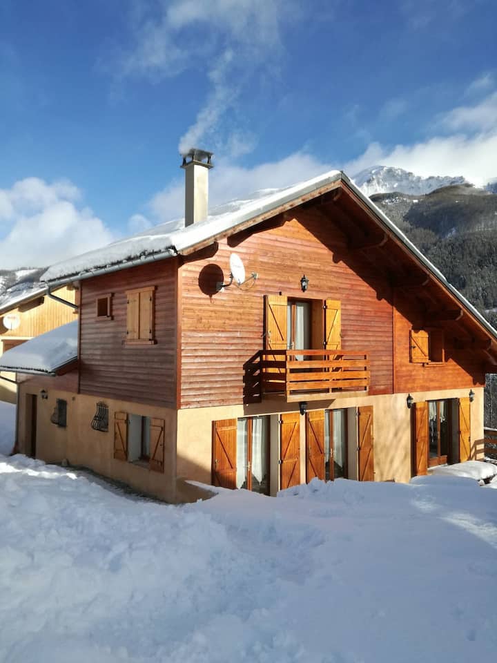 Grand Chalet 4 Chambres Au Calme - Colmars