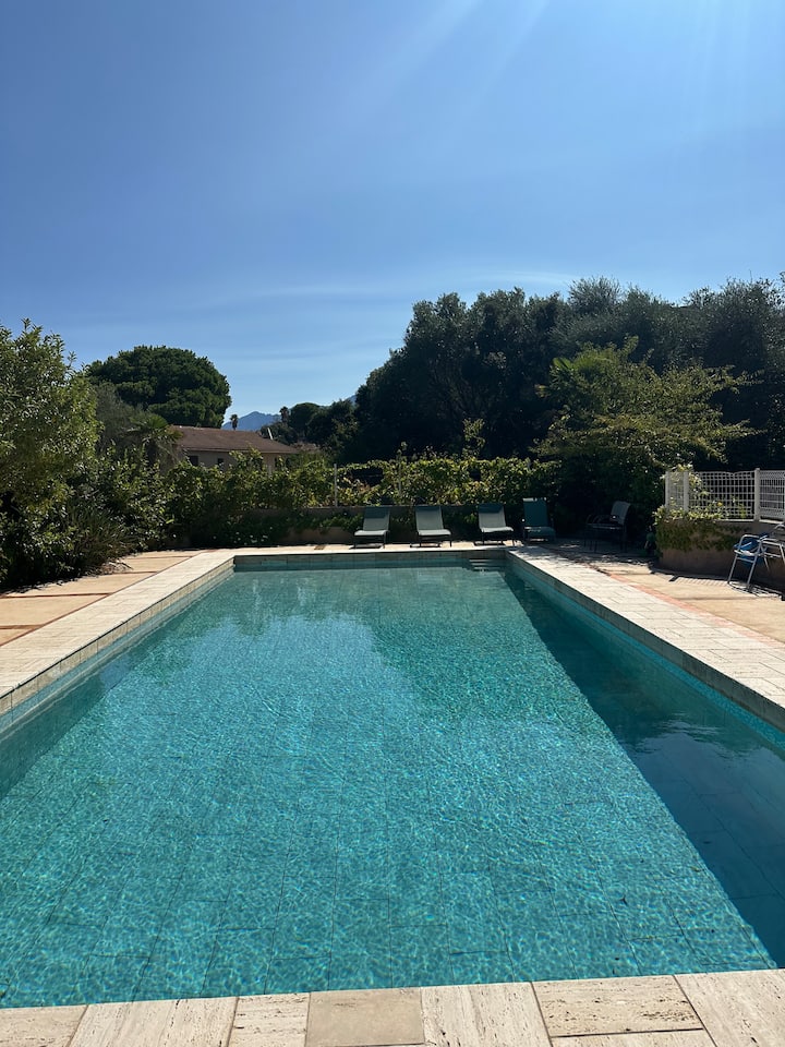 T3 Situé Au Rdc D'une Villa Avec Jardin Et Piscine - Calvi