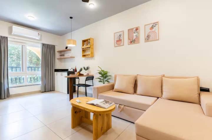 Casa Luma | Pool, Gym & Forest Views | Siolim - Goa