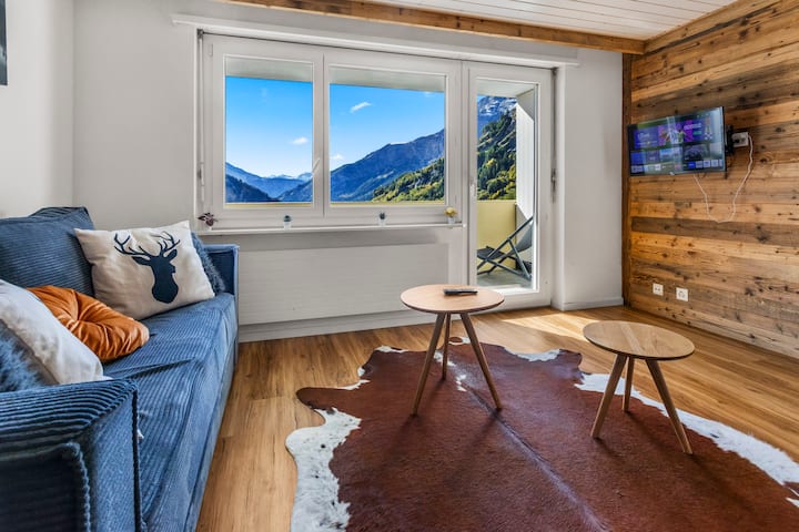 Appartement Style Chalet Avec Vue Panoramique - Kandersteg