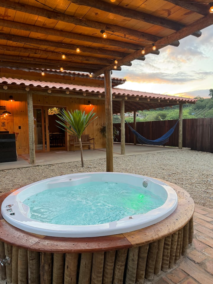 Cabana Flor De Pitaya Com Jacuzzi Aquecida - Socorro