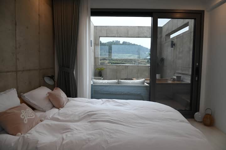 [오픈특가] 판포2060 ! 제주서쪽 프라이빗 독채 풀빌라·온수풀·히노끼 자쿠지 · 바베큐 - Jeju-si