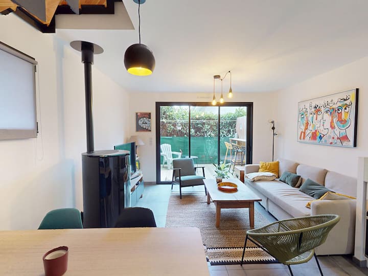 Maison Cosy Et Familiale Au Bourg De Seignosse - Seignosse