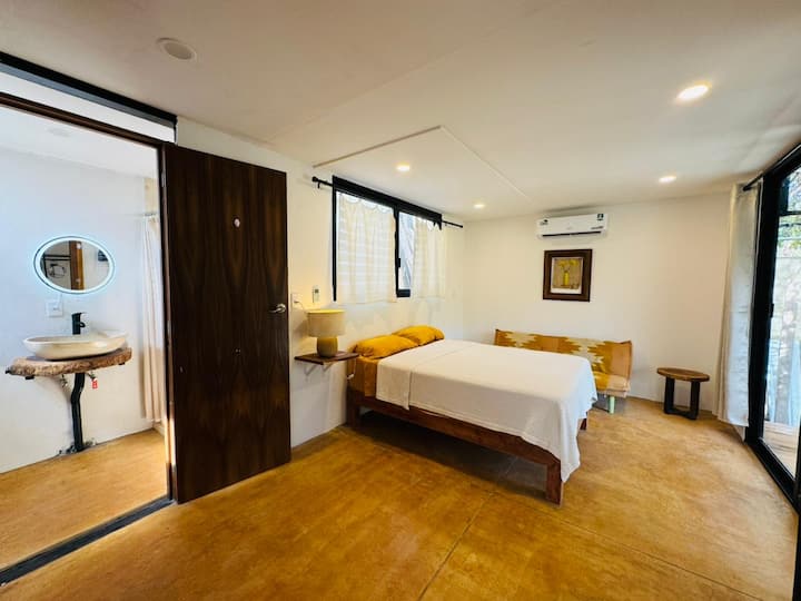 Casita Con Jardín Privado Cerca Del Río Y El Mar - Lo de Marcos