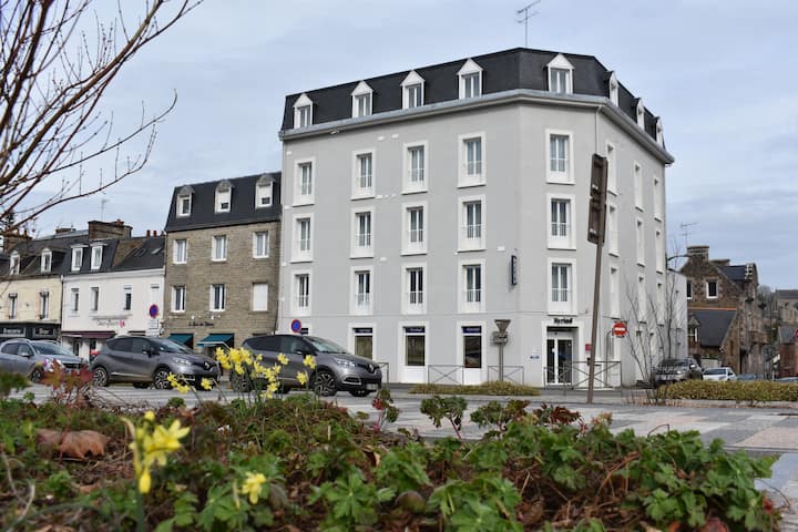 Chambre Double Confortable Lamballe Ville Et Gare - Lamballe