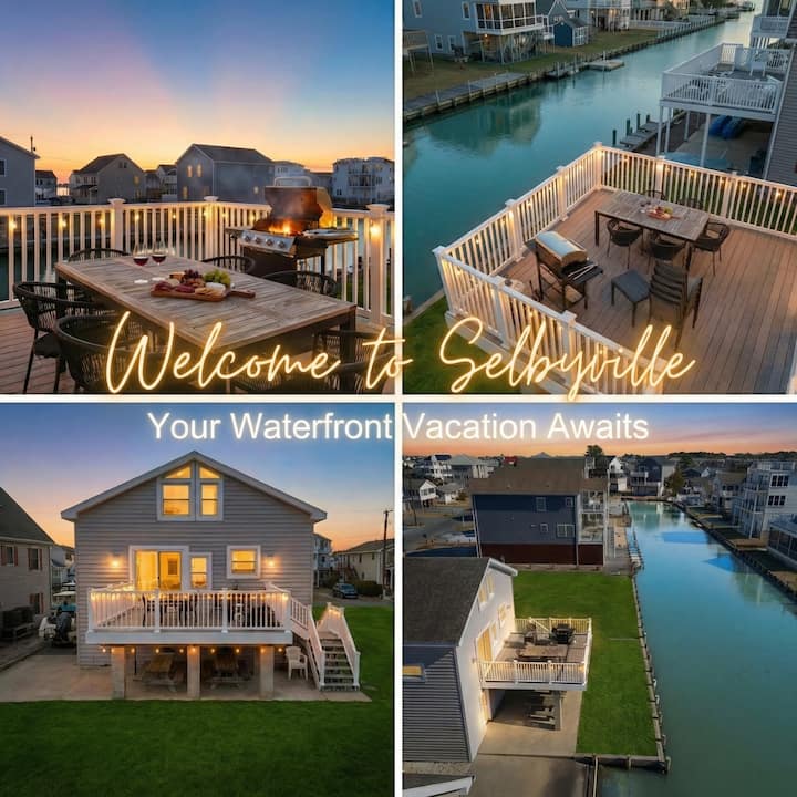 Family Friendly Sunset Waterfront Retreat - Delaware