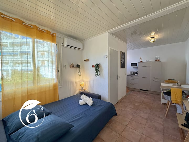 Cocon Pour Couple – Mer à Pied, Clim & Sérénité - La Seyne-sur-Mer