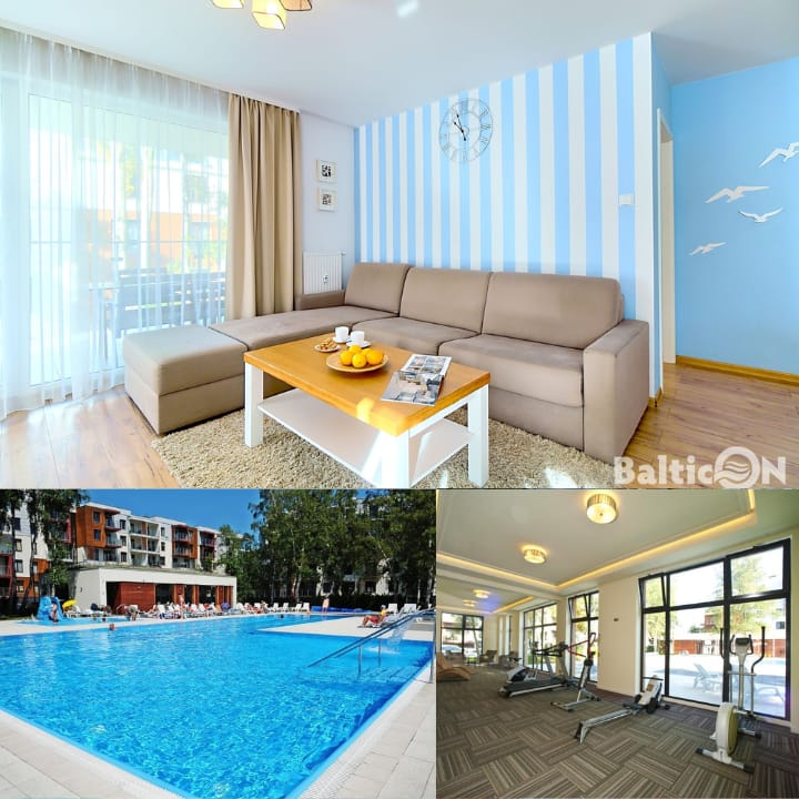 3-room Apartment-outdoor Pool, Sauna, Gym - Kołobrzeg