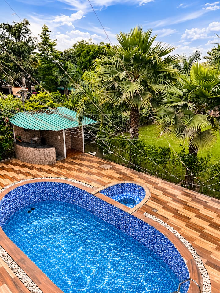 Luxury 4bhk Farmstay | Perfect For Groups - Noida