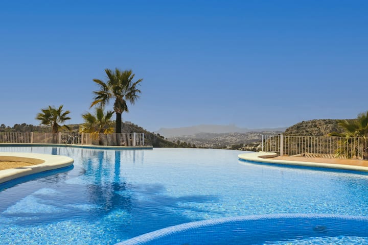 Casa Flo: Familieappartement, Zwembad, Uitzicht - Benitachell