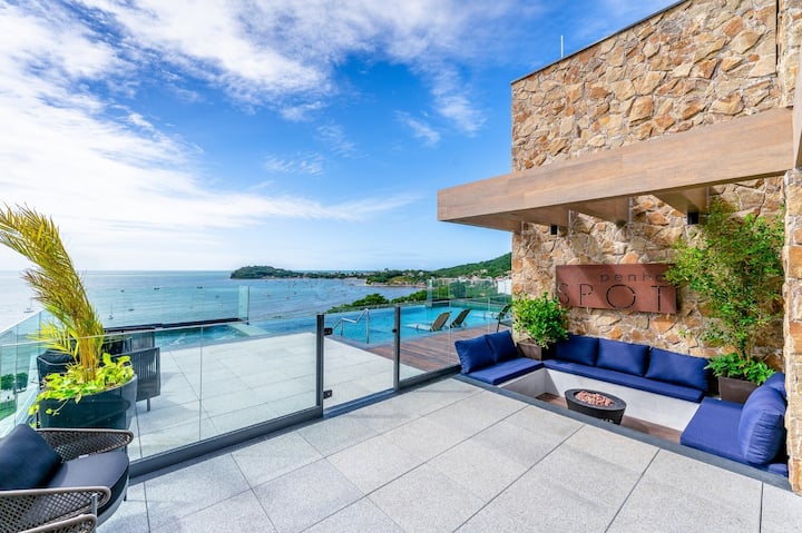 Estúdio Boutique - Vista Lateral Mar 61 - Penha