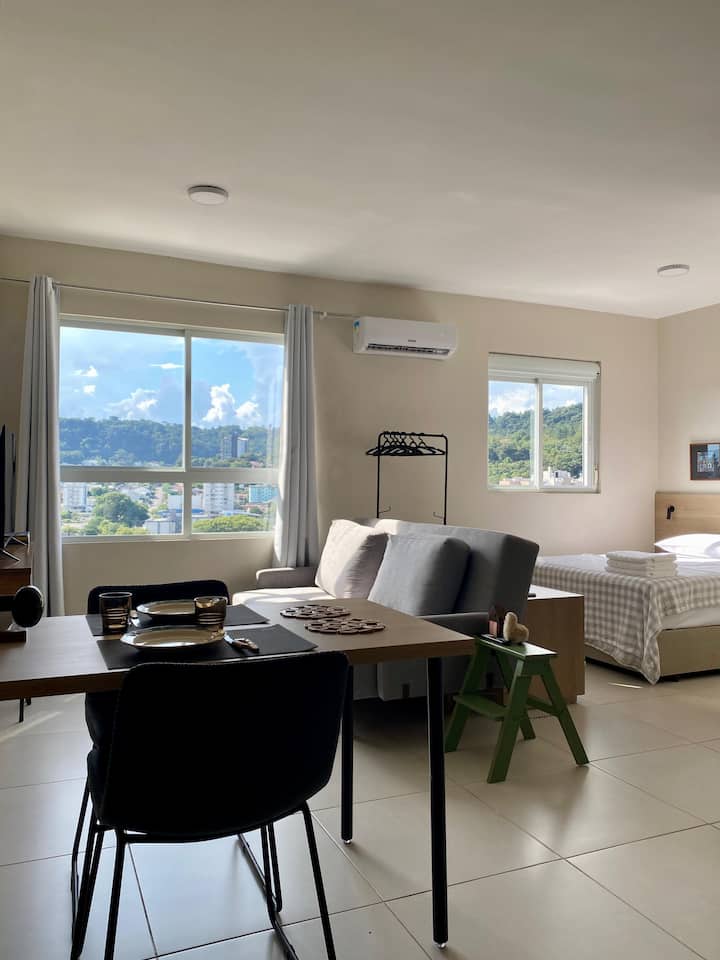 Studio In The City Center • Parking Space + View - Santa Cruz do Sul