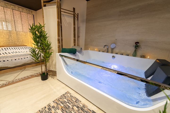 Zenko Suite - Spa & Sauna Privatif - Hypercentre - Firminy