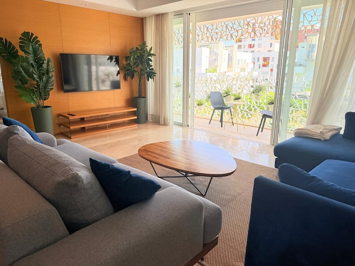 Spacieux 2 Chambres Cfc Piscine Parking Terrasse - Casablanca