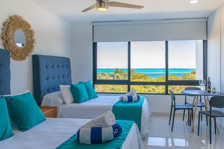 Vista Al Mar, Seguridad Y Alberca - Cancún