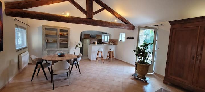 Joli Petit Mas Avec Jardin à Proximité Du Luberon - Cavaillon