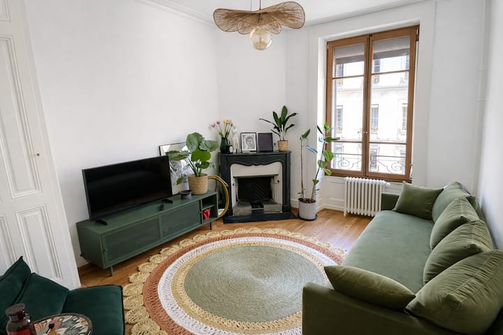 Logement Entier : Appartement - 2 Ch, Lac à 1 Min - Genf