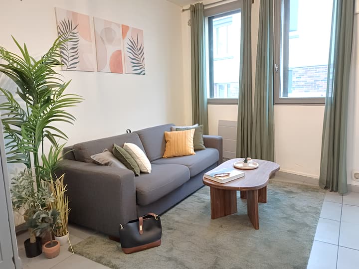 Maison Amienoise - 3 Lits + 1 Canapé/lit - Amiens