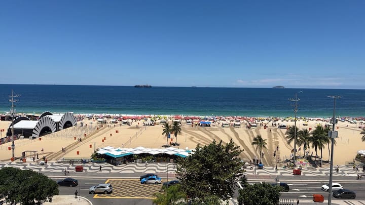 Vista Mar 5 Quartos Av Atlântica Copacabana - Ipanema