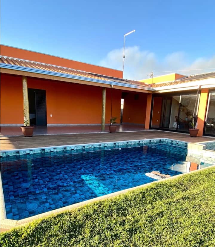 Chácara Aconchegante Com Piscina E Hidro - Araras