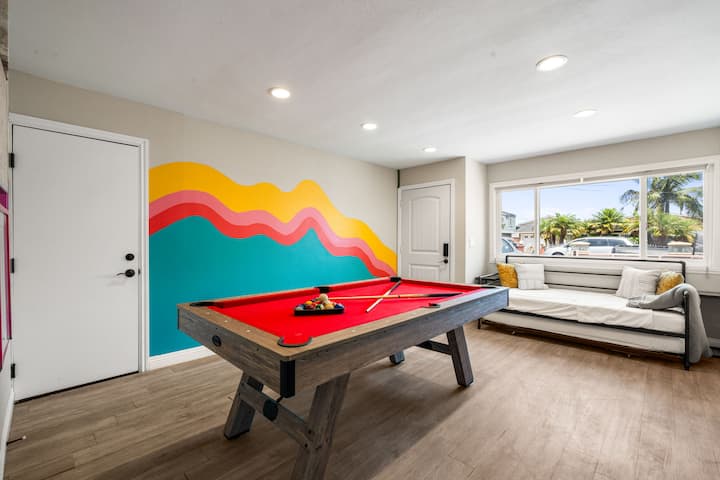 Minutes To Beach | Arcade Vibes + Hoop + Billiard - Orange County, CA